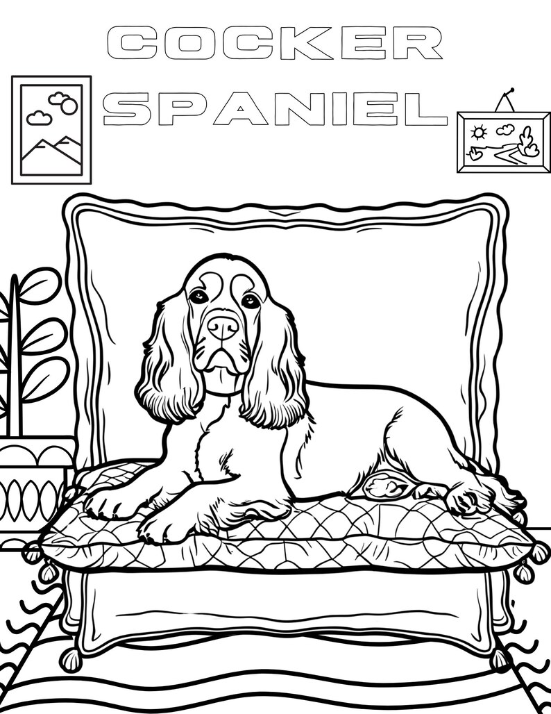 AKC Sporting Dog Breeds Coloring & Activity Book – 54 Pages | Dog Breed ...