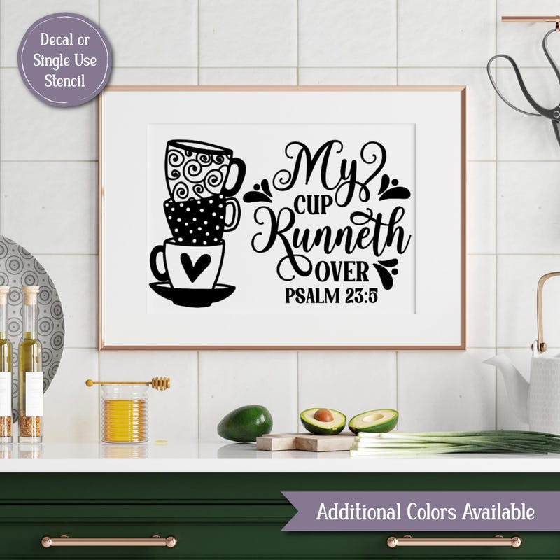 My Cup Runneth Over - Etsy