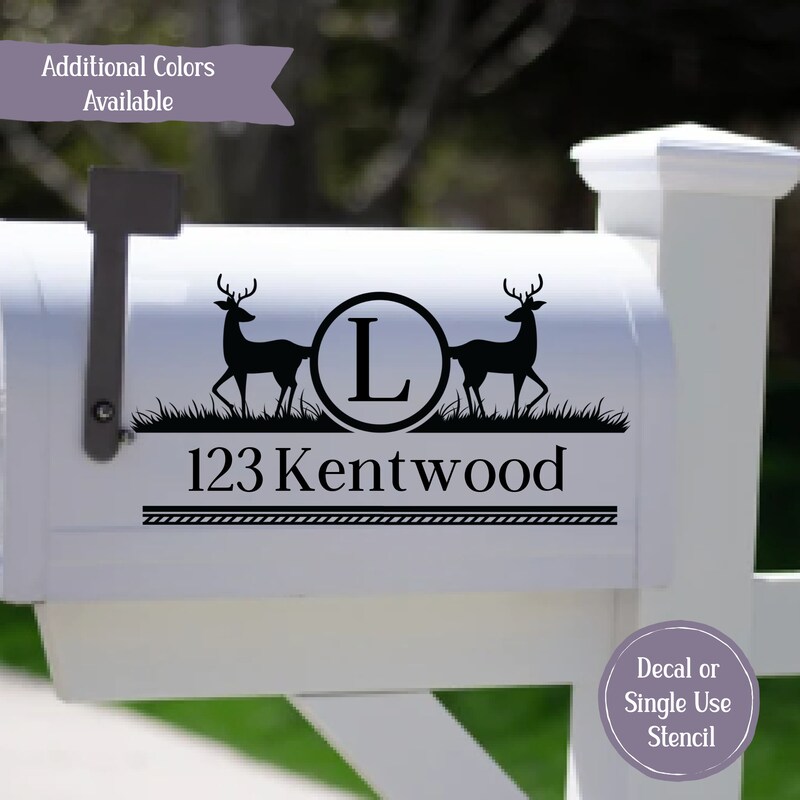Mailbox Decals - Etsy