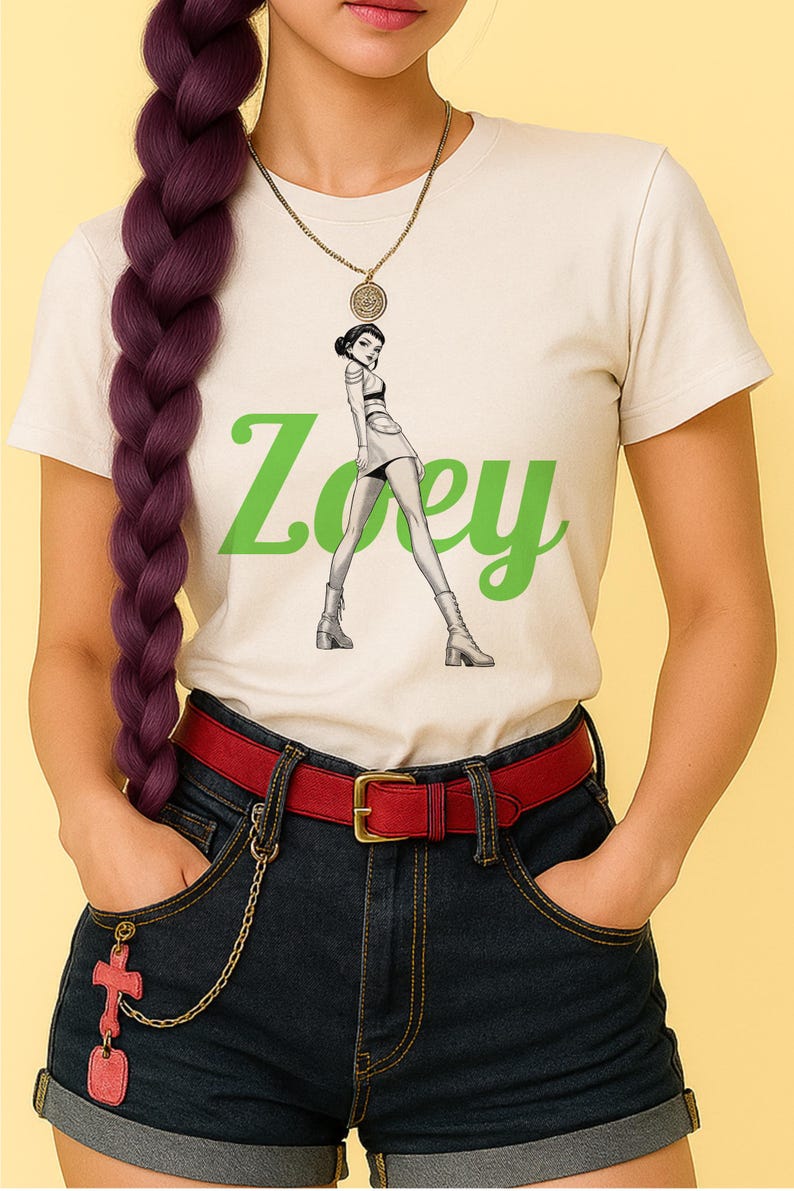 Zoey Golden Kpop Demon PNG, Manga Shirt Design (digital File) - Etsy UK