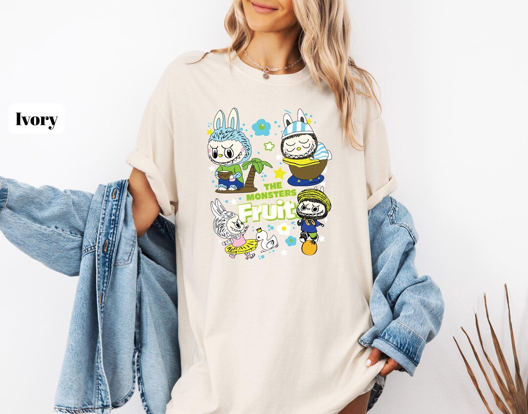 Fruity Labubu Shirt, Kawaii Labubu Tee, Coquette Labubu T-shirt ...