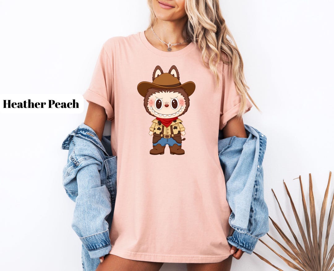 Cowboy Labubu Shirt, Western Labubu Tee, Country Rodeo Labubu Shirt ...