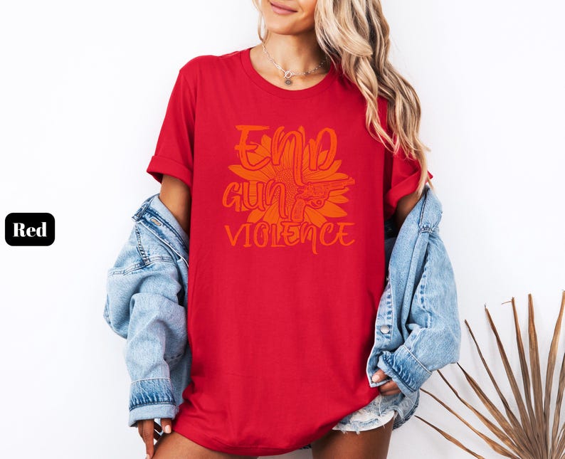 End Gun Violence Shirt, Enough Violence Tee, Anti Violence Awareness T ...