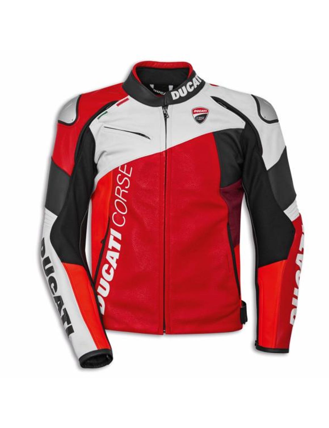 Ducati Corse C6 Leather Motorcycle Jacket | CE Armor, Racing Biker - Etsy
