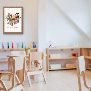 Multi-cultural Wall Art for Kids - Etsy