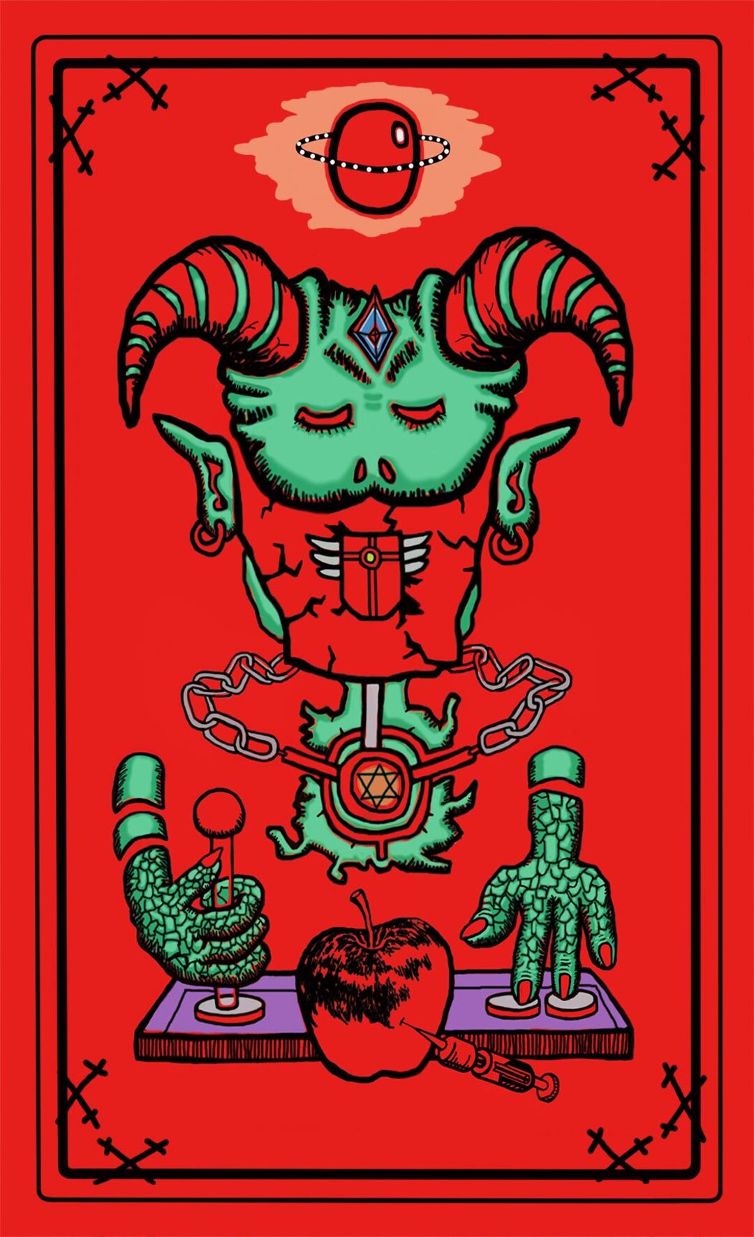 Original Conceptual Digital Art | Mystical Fortune Telling Illustration ...