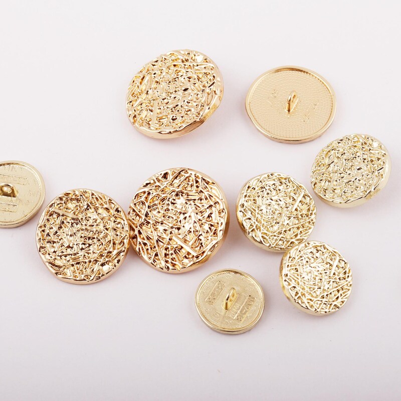 Gold Blazer Buttons - Etsy