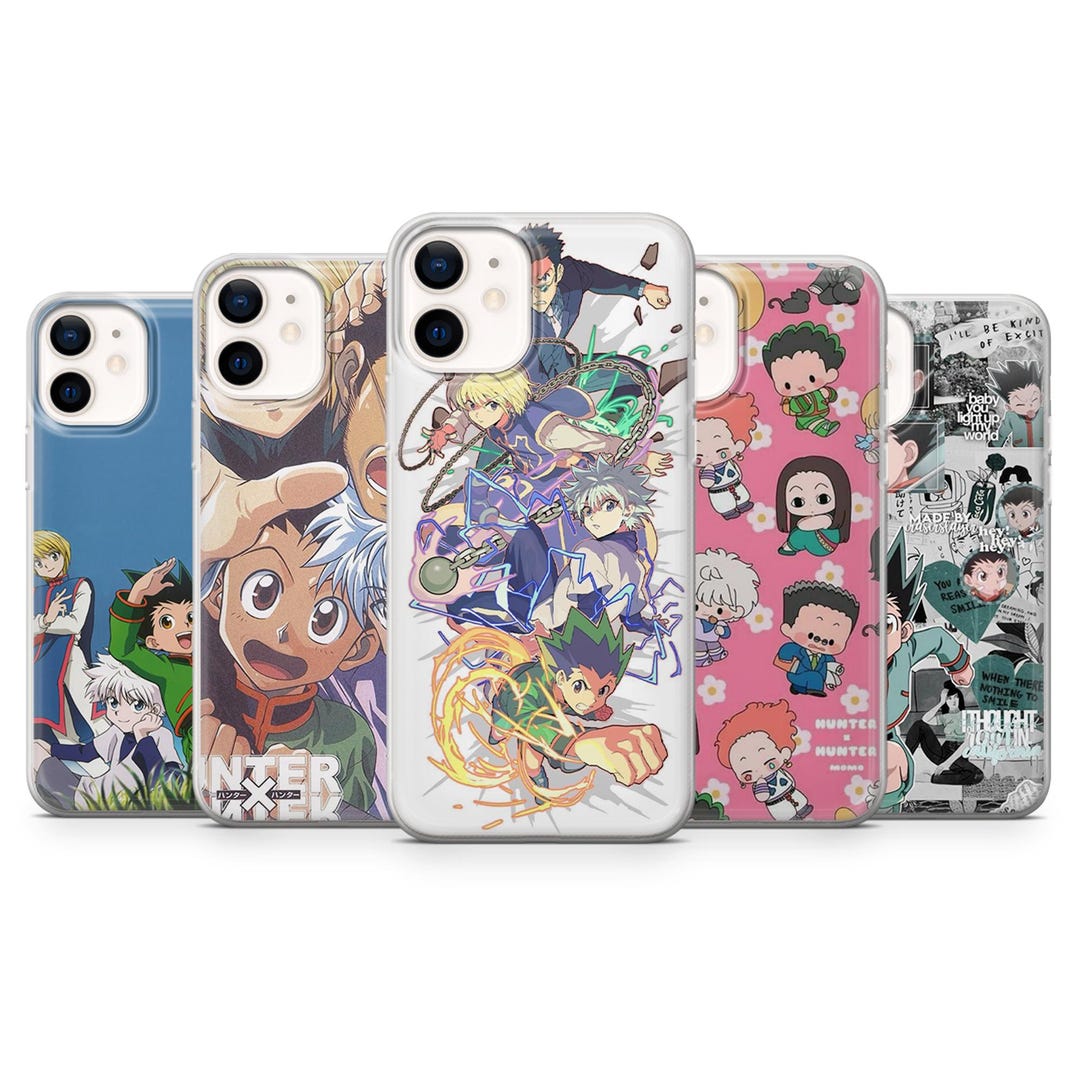 Gon and Killua Phone Case Hunter X Anime Cover for iPhone 16 Pro, 15 ...