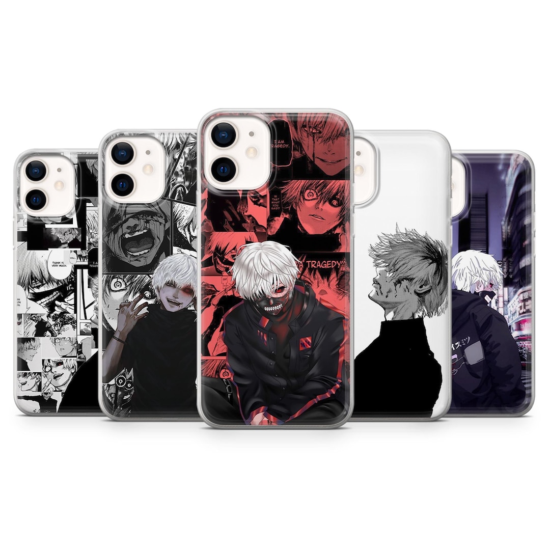 Tokyo Ghoul Phone Case Anime Kaneki Cover for iPhone 16e, 16pro, 15, 14 ...