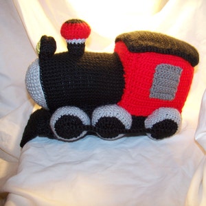 Crochet Train Steam Engine ANY Colors You Want and Can Be Made - Etsy