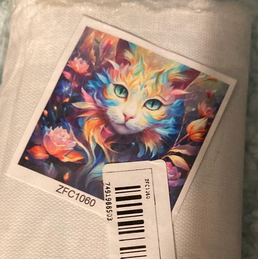 Colorful Cat Diamond Dotz Painting Kit Art - Etsy