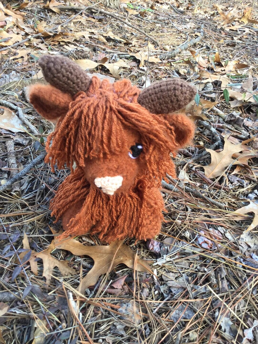 Crochet Highland Cow Any Colors You Want - Etsy
