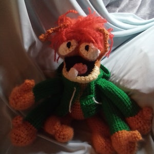 Crochet Muppet Pepe the Prawn King MADE TO ORDER - Etsy