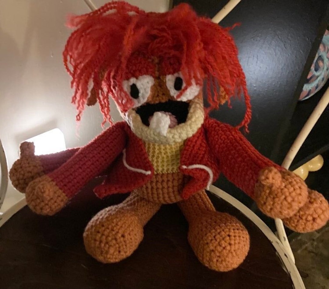 Crochet Muppet Pepe the Prawn King MADE TO ORDER - Etsy