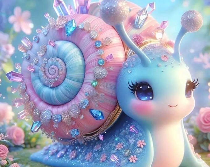 Snail Diamond Dotz Painting Kit Art - Etsy