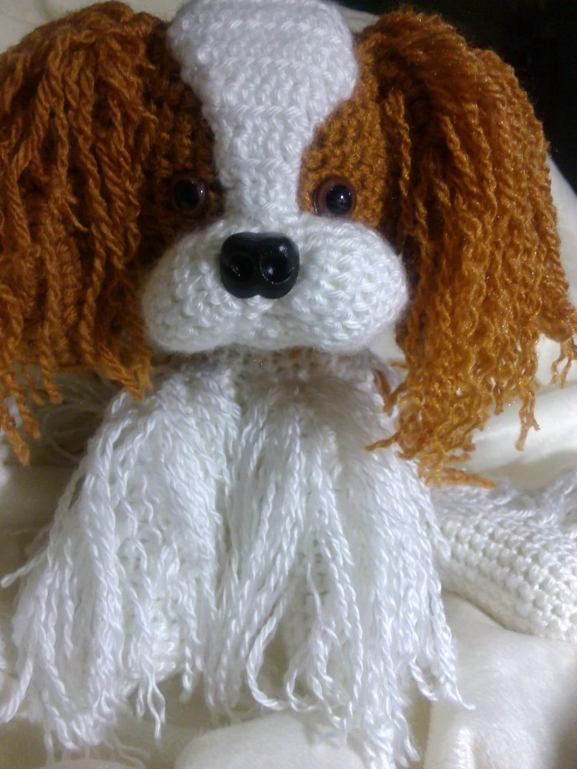 Crochet King Charles Cavalier Spaniel dog Any breed or colors | Etsy