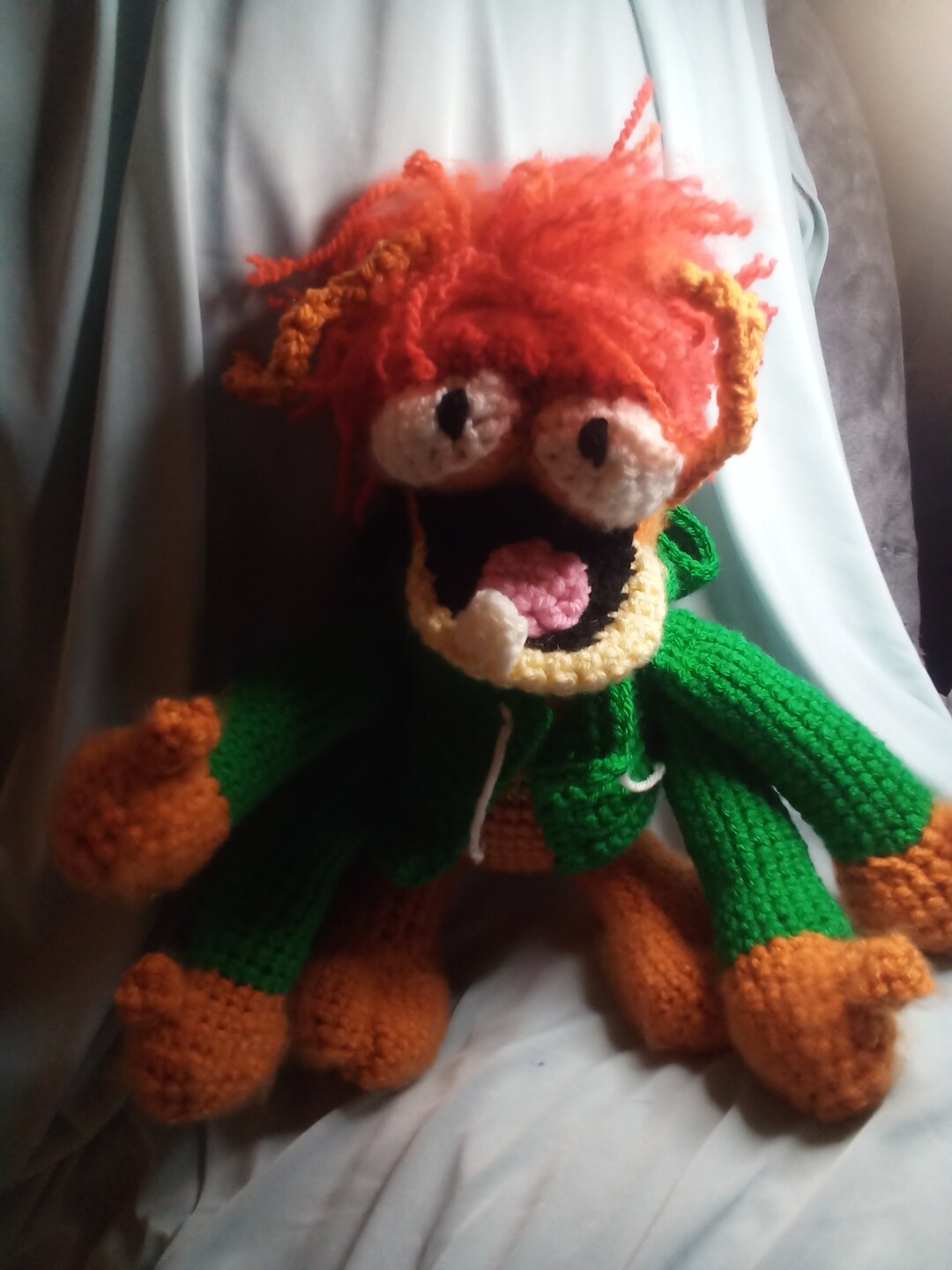Crochet Muppet Pepe the Prawn King - Etsy