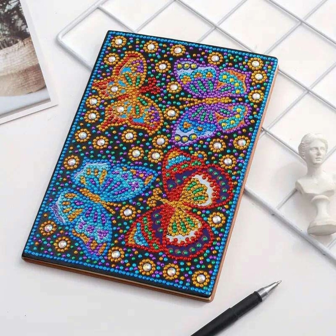 Diamond Dotz Painting Butterfly Journal Kit - Etsy