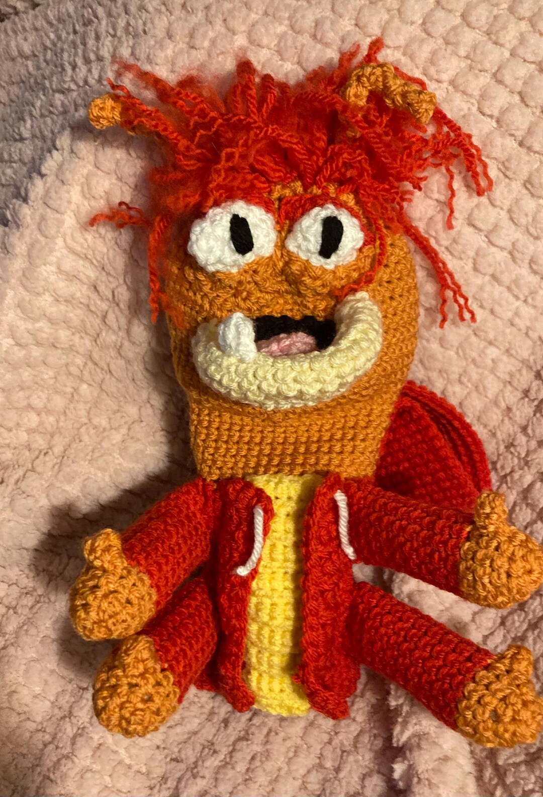 Crochet Pepe Muppet Golf Club Cover Gonzo Animal Kermit the Frog Golf ...