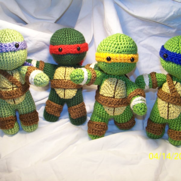 Crochet Ninja Turtle - Etsy