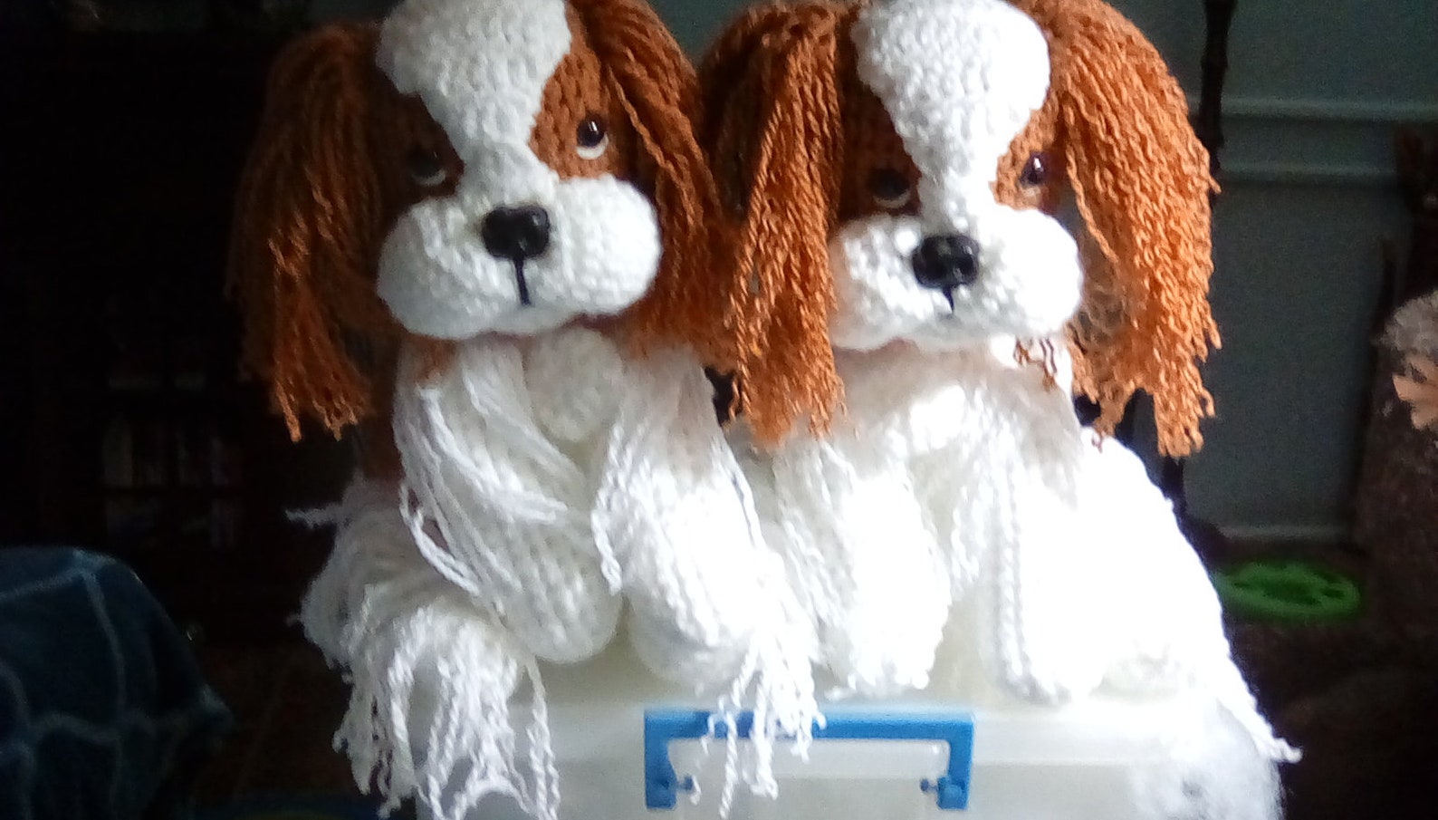 Crochet King Charles Cavalier Spaniel dog Any breed or colors | Etsy