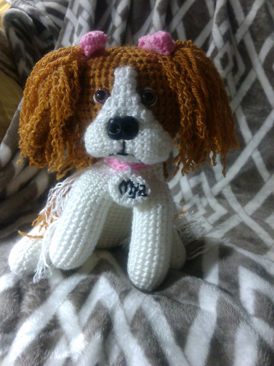 Crochet King Charles Cavalier Spaniel Dog Any Breed or Colors - Etsy
