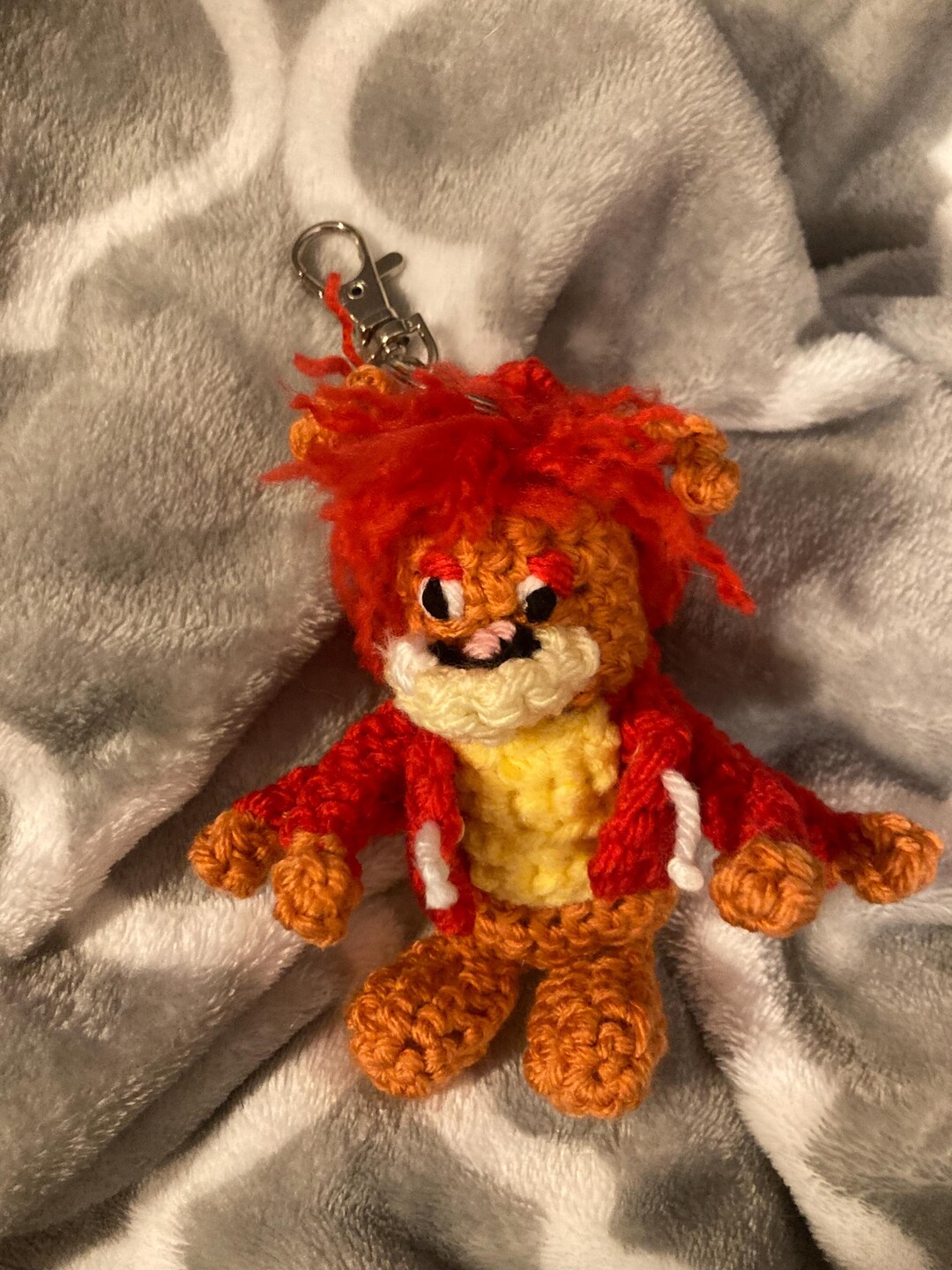 Crochet Muppet Pepe the Prawn King Keychain - Etsy