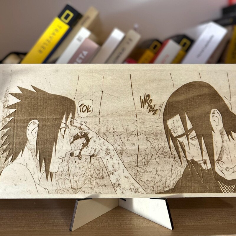 Manga Sasuke Panel - Etsy