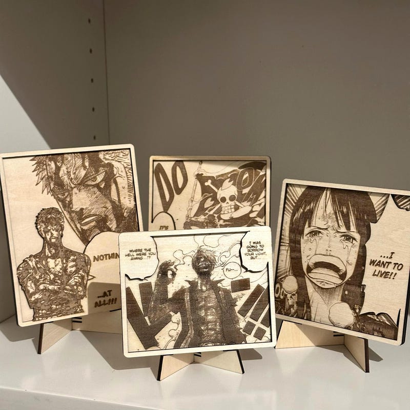 Luffy Manga Panels - Etsy