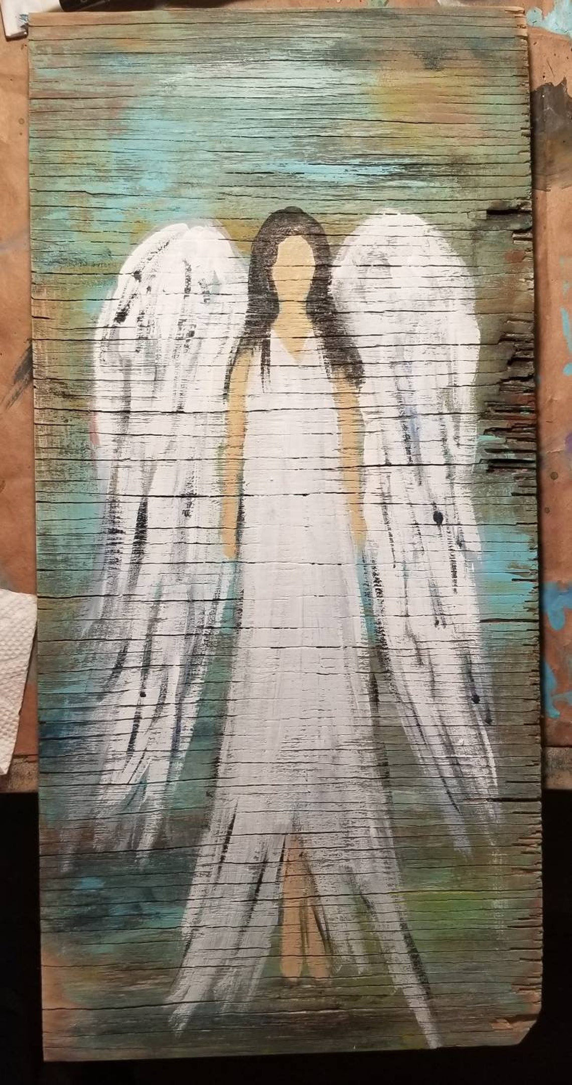 Special Made to Order Beautiful Angel Wings Dress Abstract - Etsy