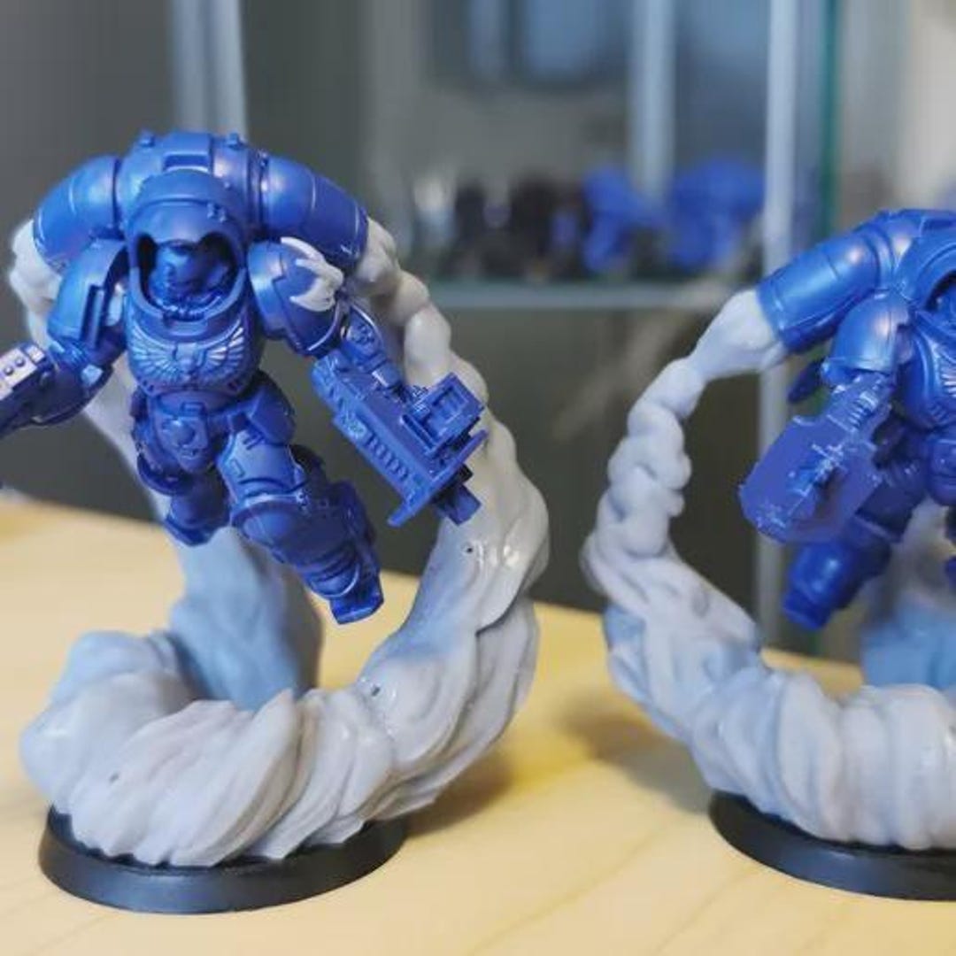 6 X Warhammer Jet/jump Pack Trails - Etsy