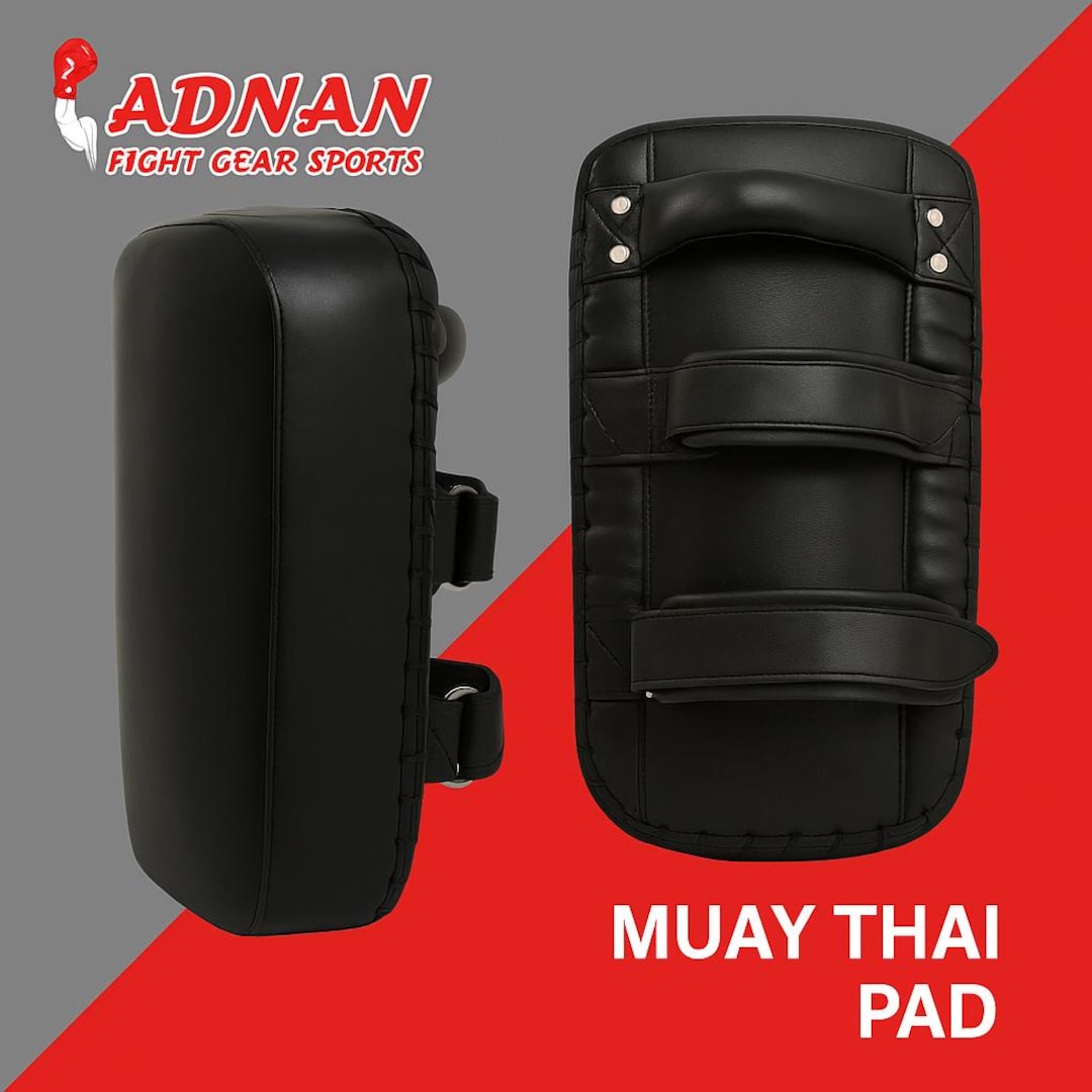 Leather Muay Thai Kick Pad – Heavy-duty MMA Strike Shield for ...