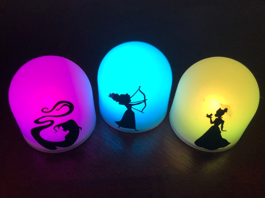 Color Changing Disney Princess Night Light, Cruise Cabin Decor - Etsy