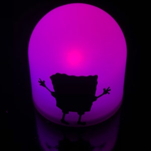 Color Changing Mini Spongebob Night Light Fish Extender Gifts / Cruise ...