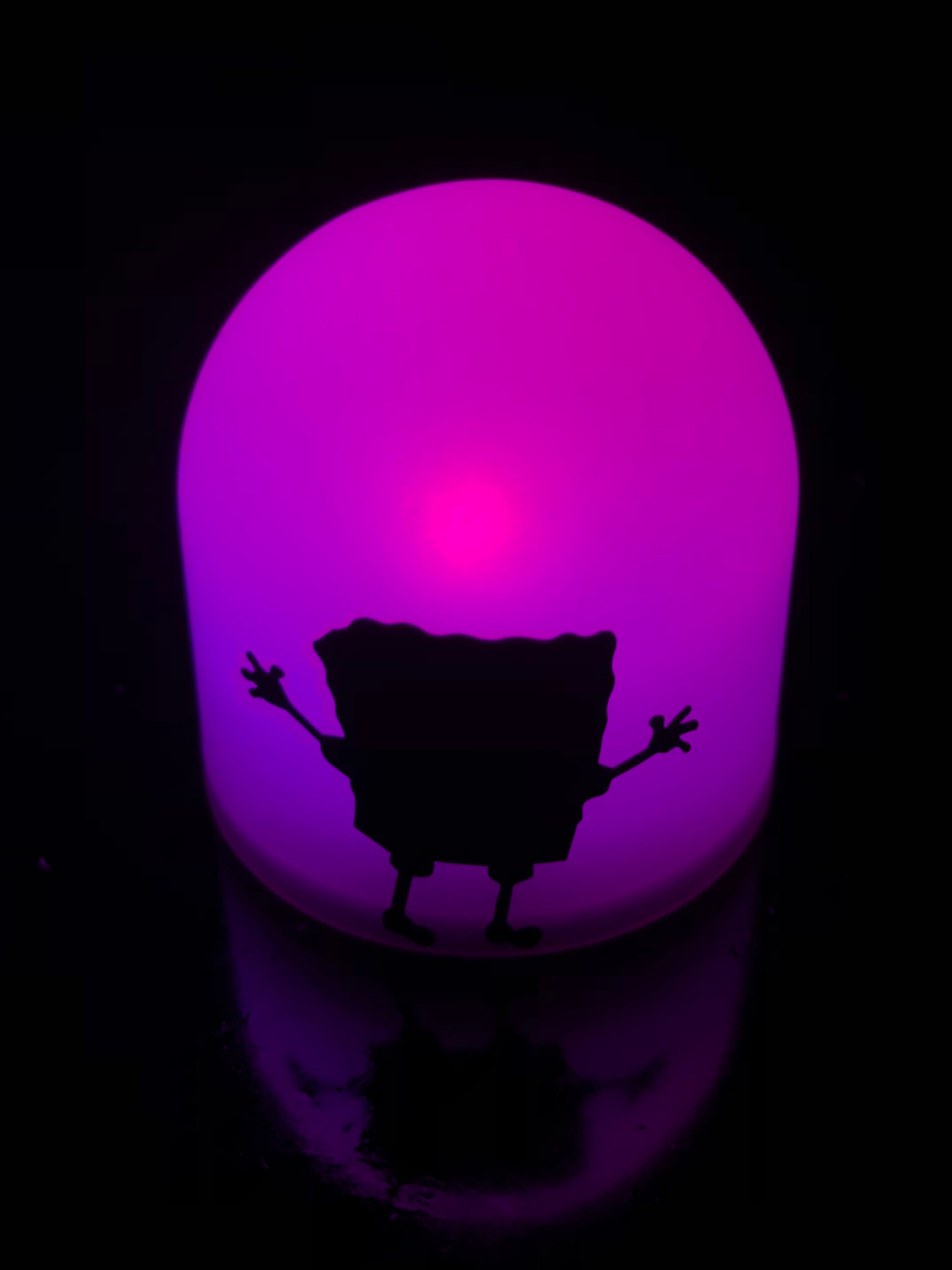 Color Changing Mini Spongebob Night Light Fish Extender Gifts / Cruise ...