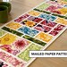 Quilted Table Runner Pattern - Random Windows Table Runner - PDF ...