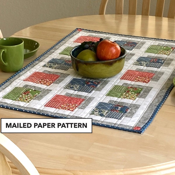 Quilted Table Topper - Etsy