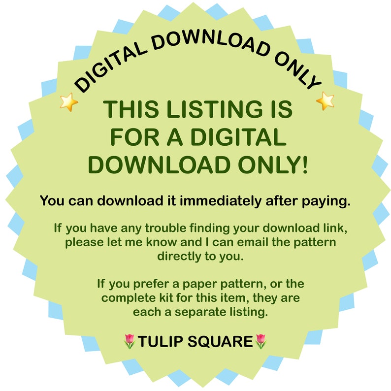 Four Square Meals Quilted Placemat Pattern - Digital Download by Tulip ...