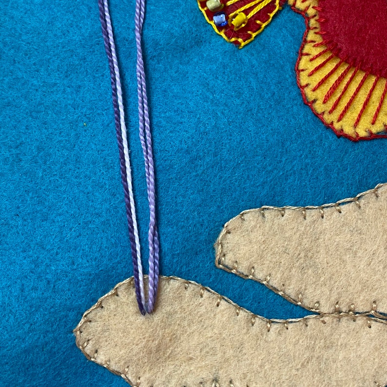 Tropical Fish Felt Applique Pattern: Colorful Wall Art (digital ...