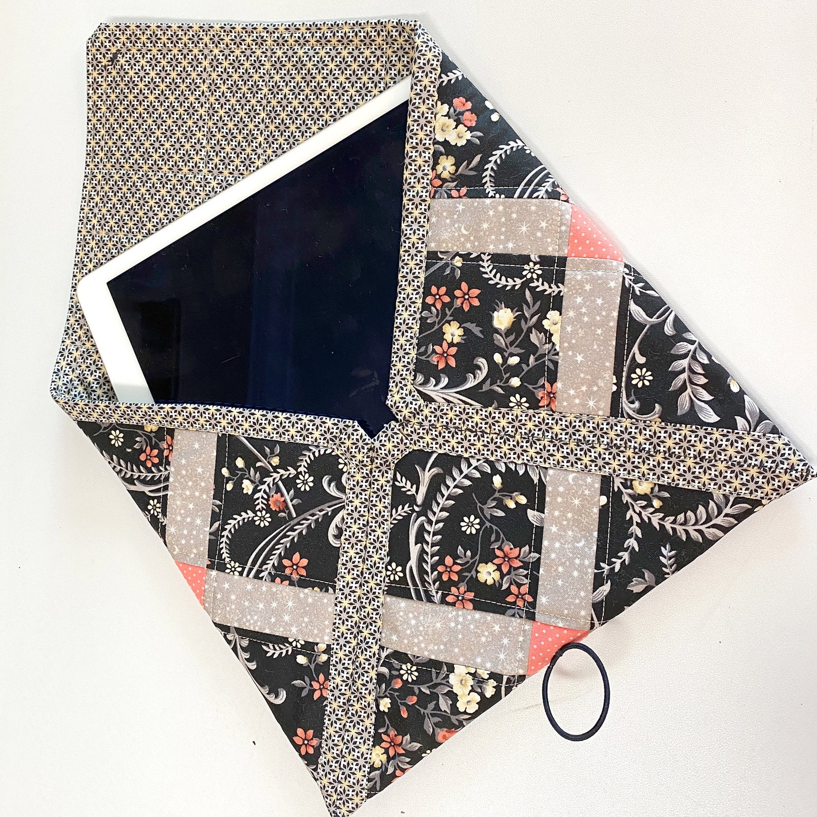 Quilted Tablet Bag Quilted Envelope Style Tablet Tote PDF - Etsy
