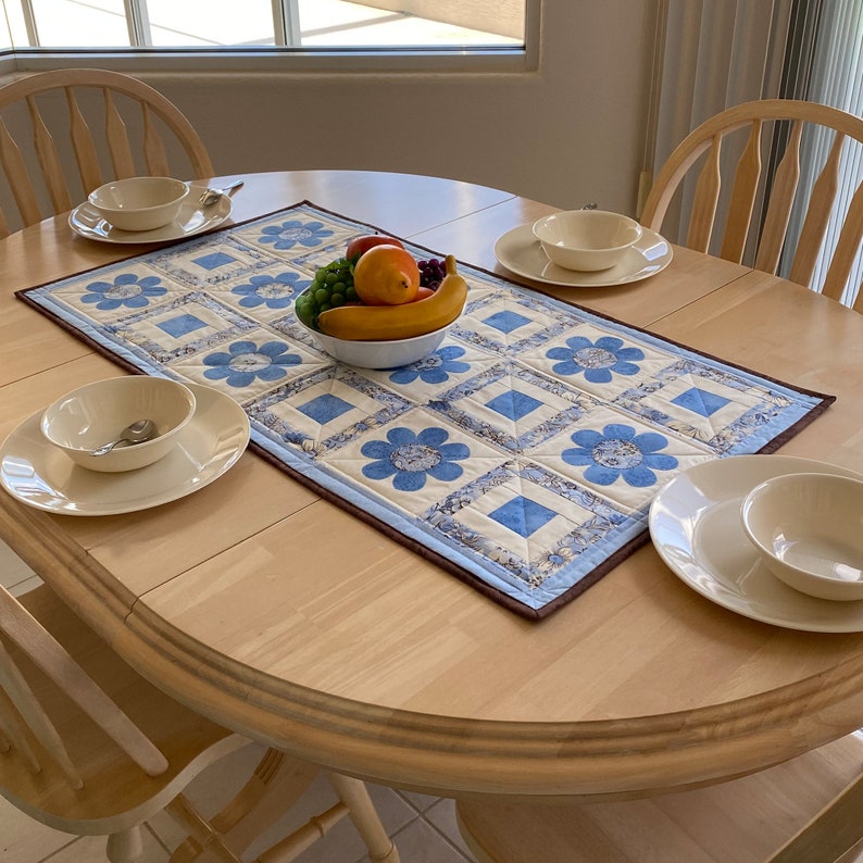 Nana's Kitchen Quilted Table Topper Table Runner Tulip - Etsy
