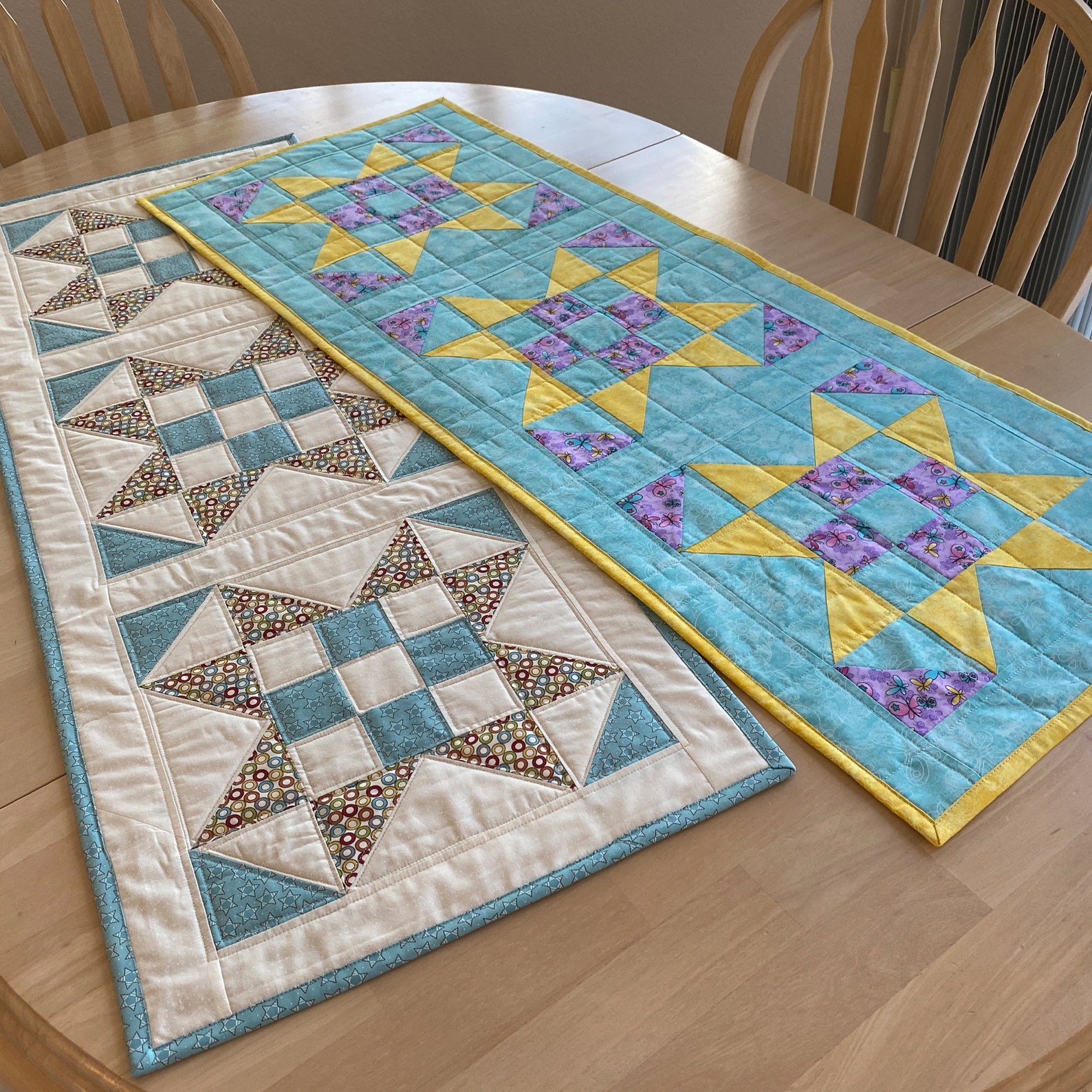 X Marks the Spot Quilted Table Runner Pattern (mailed Paper Pattern) - Etsy