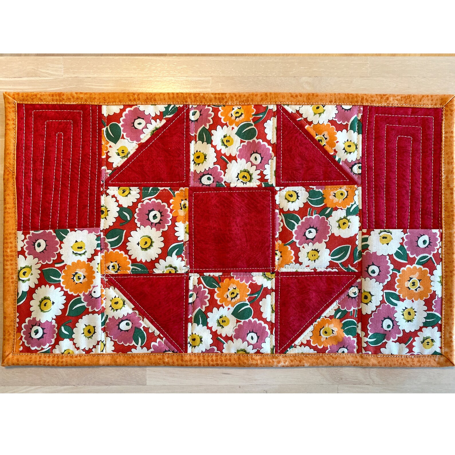 Quilted Placemat Pattern Picnic Pockets Placemats PDF | Etsy