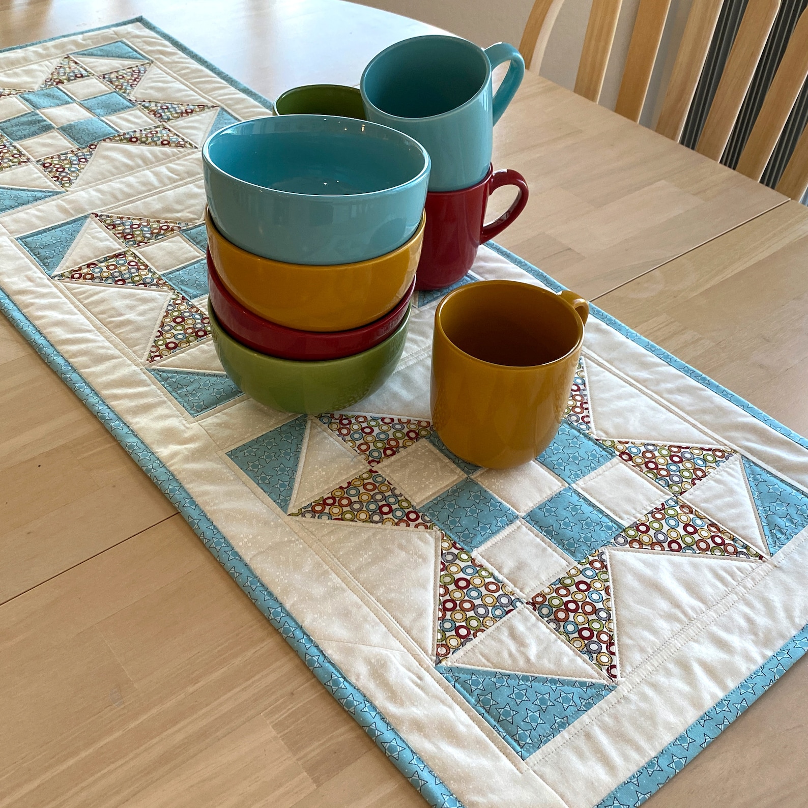 X Marks the Spot Quilted Table Runner Pattern (mailed Paper Pattern) - Etsy