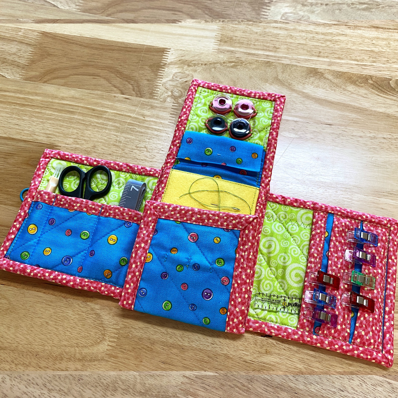 Sewing Caddy Pattern Flip Fold Style Sewing Organizer PDF | Etsy