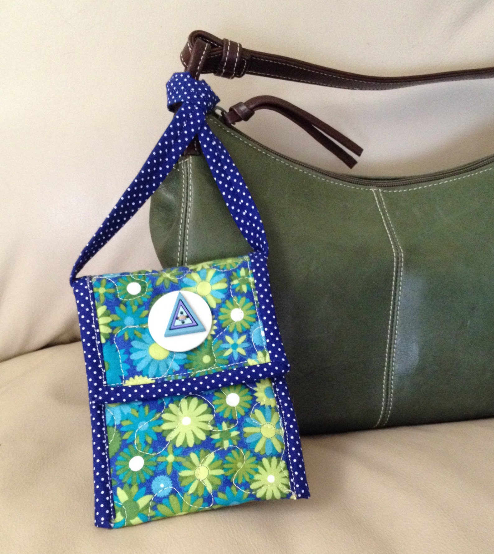 Quilted Phone Case Pattern - Smart Phone Tote in Two Sizes - PDF ...