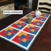 Quilted Table Runner Pattern - Random Windows Table Runner - PDF ...