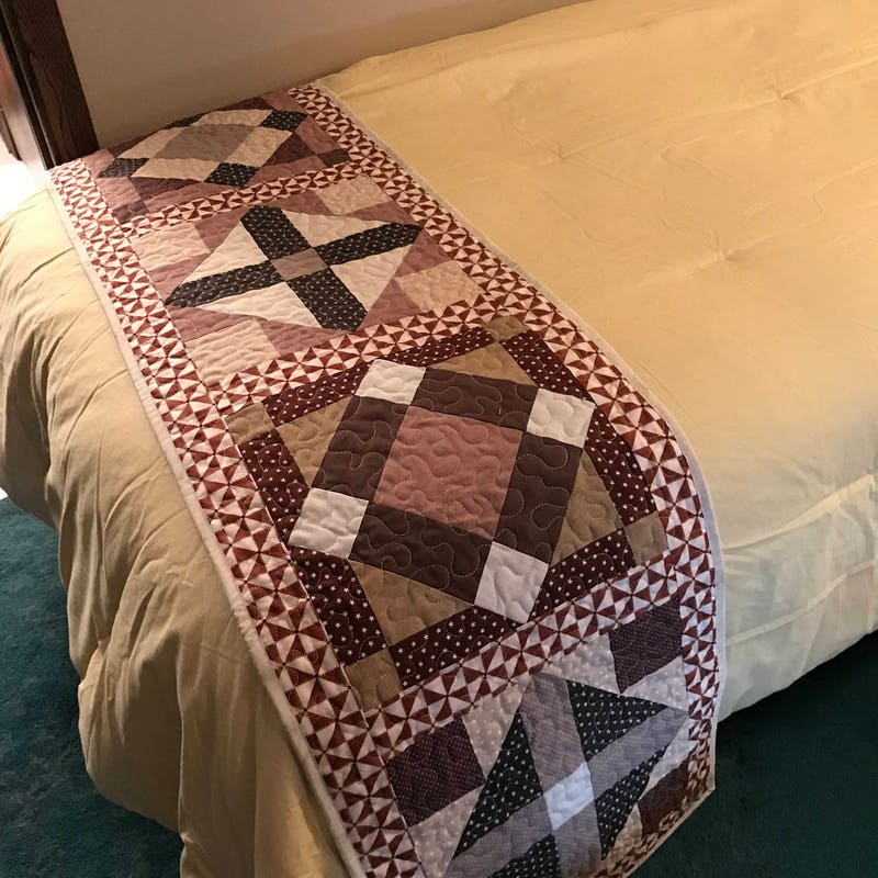 Bed Runner - Etsy