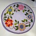 Potted Flowers Quilted Table Topper Tulip Square Pattern 513 Digital ...