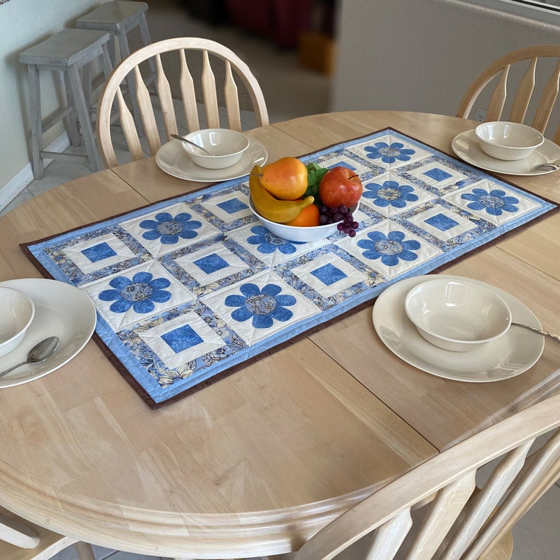 Nana's Kitchen Quilted Table Topper Table Runner Tulip - Etsy